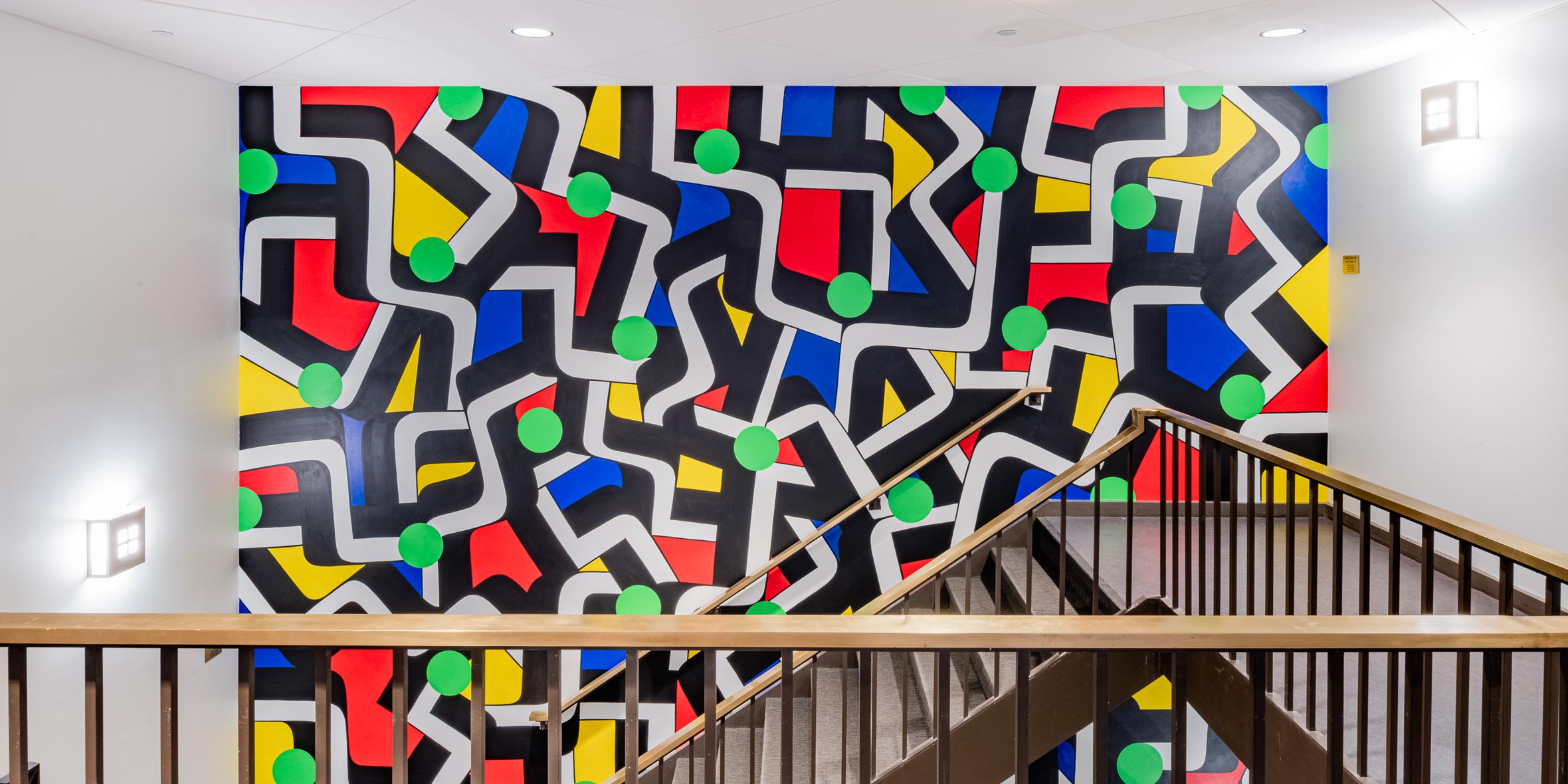 Primary Prism by Isaac Tin Wei Lin installed at the Annenberg Center ...